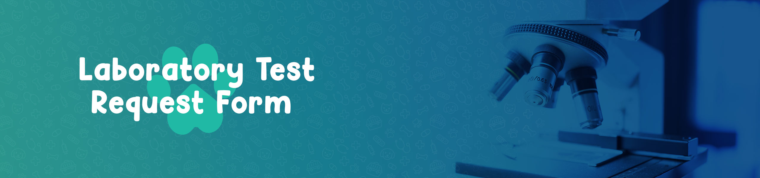 Laboratory Test Request Form - Dr Vet